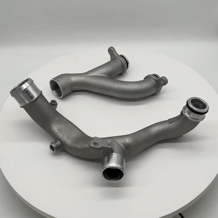 3.0L V6 Coolant Crossover Pipe OmoZone Upgraded Aluminum Coolant Outlet Pipes For Jaguar & Land ...