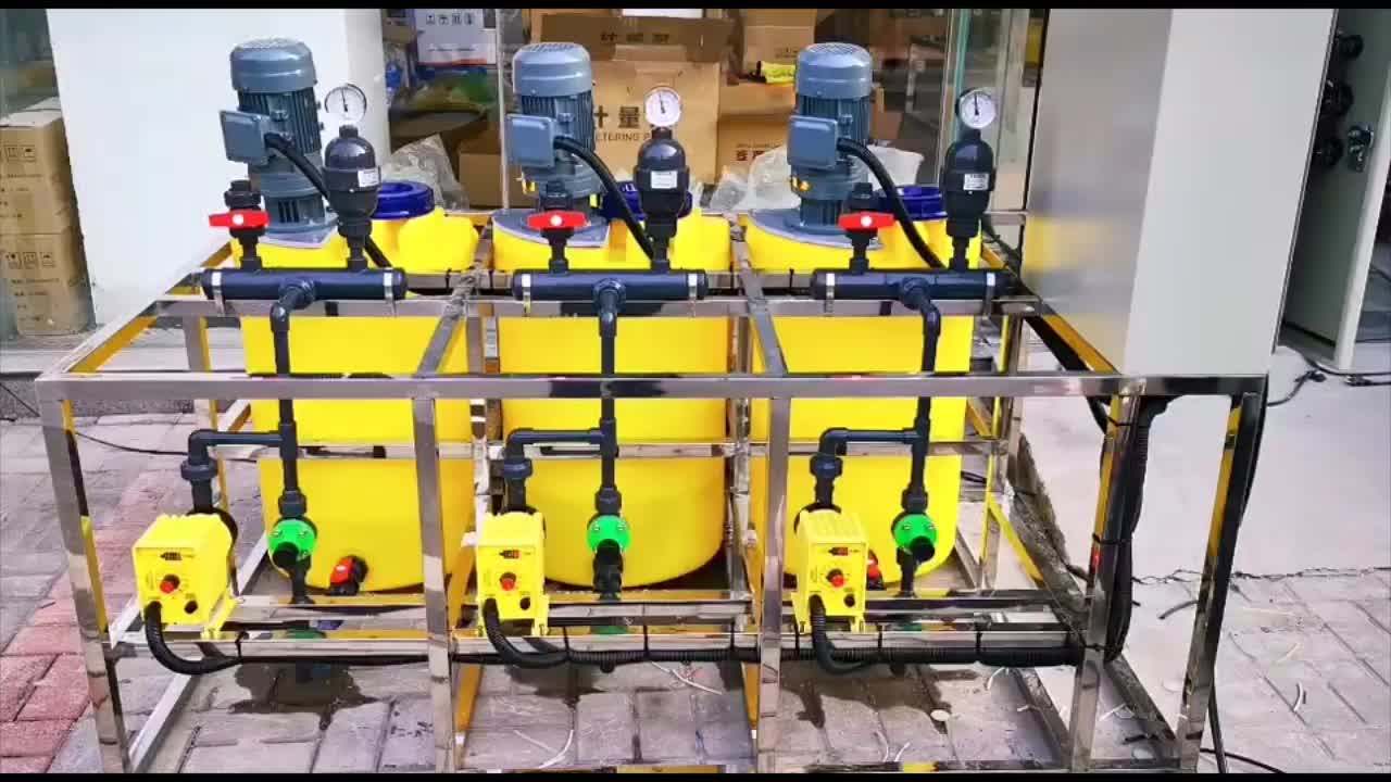 Chemical Dosing Pump Unit For Water Treatment - Buy Chemical Dosing ...