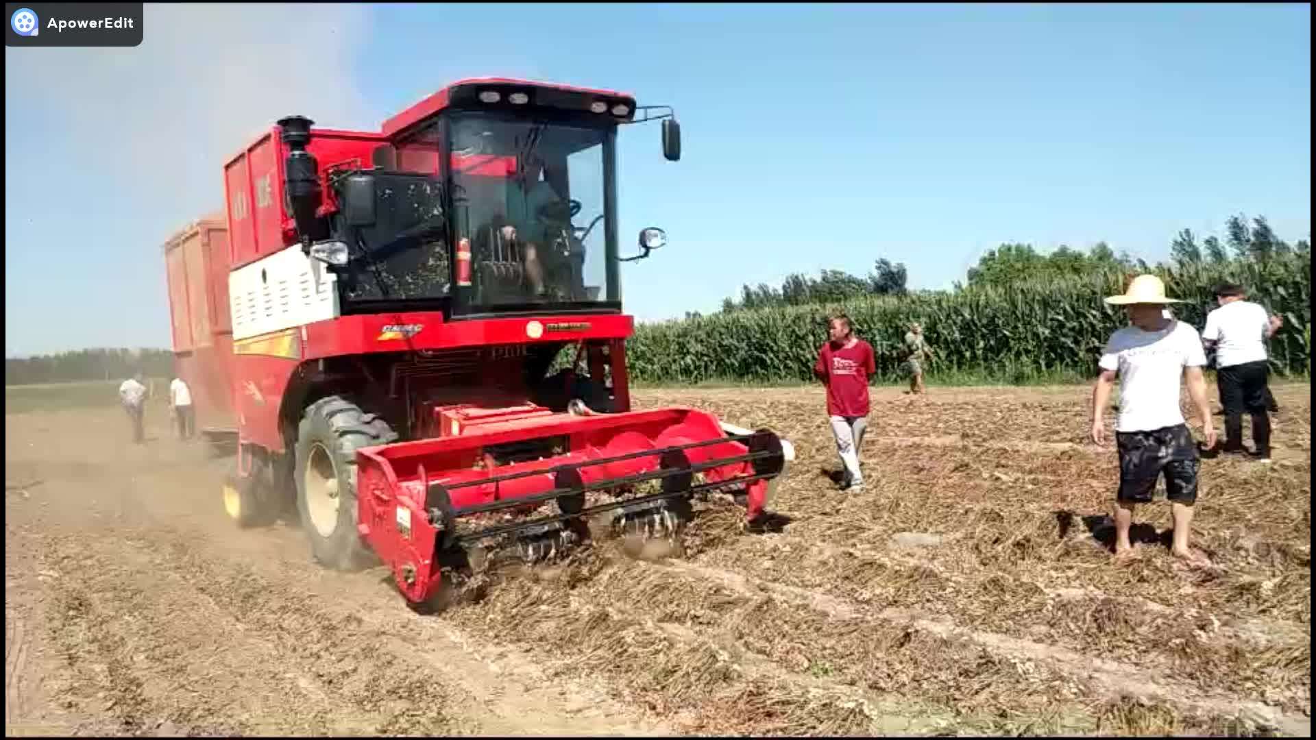 Peanut Harvester/ground Nut Harvester Wheel Type/self-propelled Peanut ...