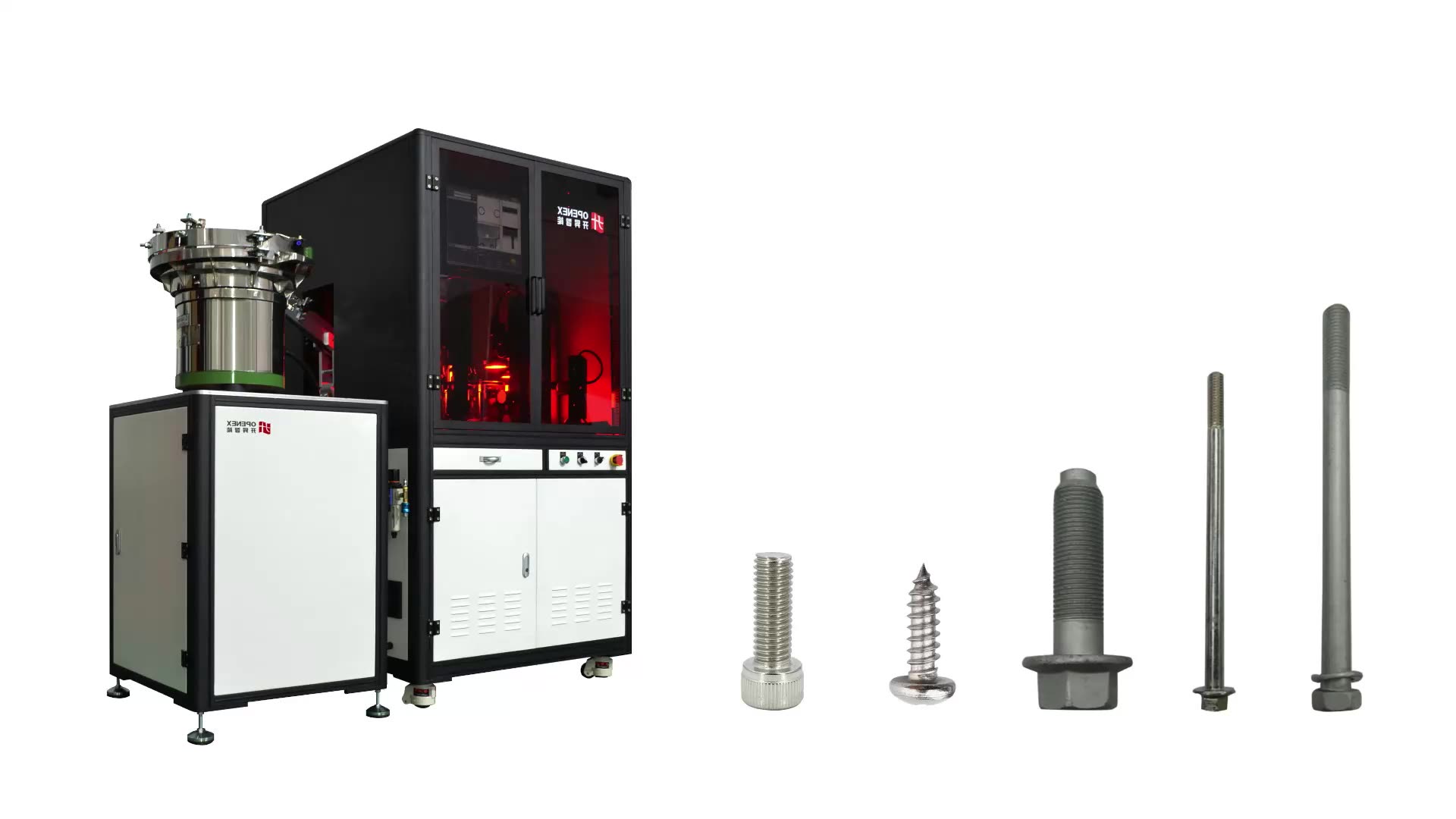 Optical Sorting Machine Bolt Threads Defect Inspection Small Flaws Test