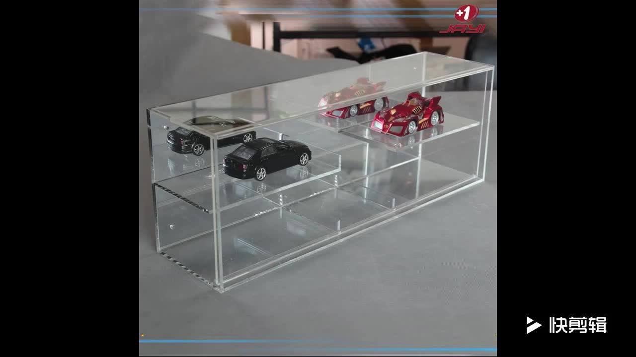 Custom Made Small Or Large Clear Acrylic Display Box With Hinged Lids ...