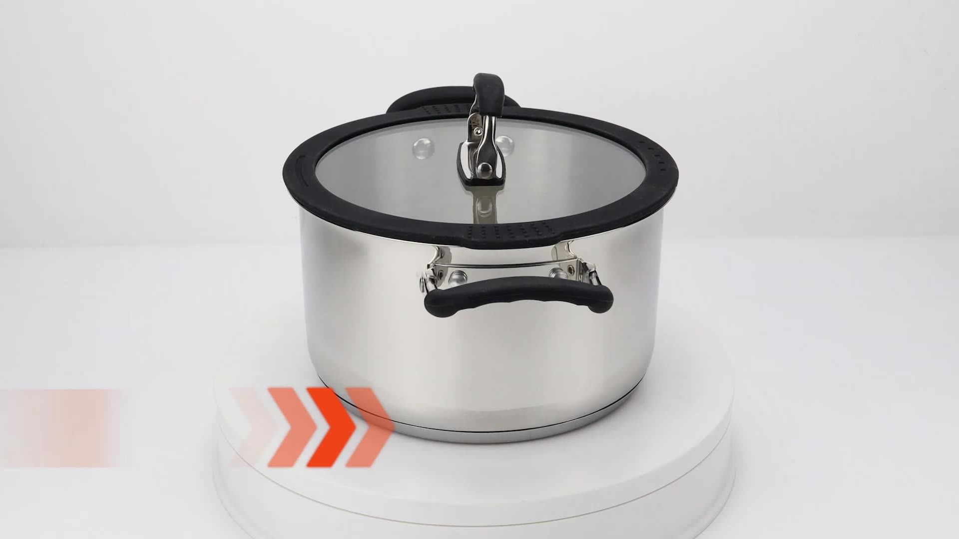 Wholesale High Quality 6pcs Kitchen Cooking Pots And Pans Stainless ...