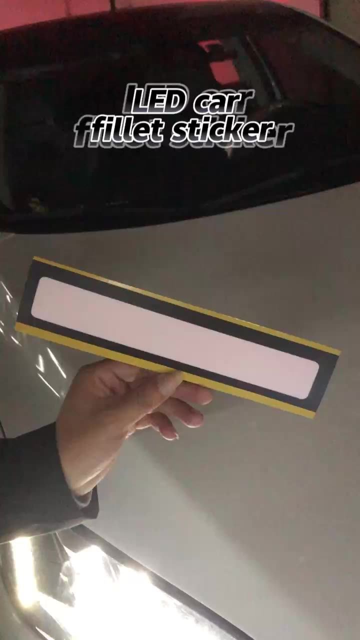 Jdm Custom Light Up Led Car Window Windshield Door Stickers Glow Panel ...