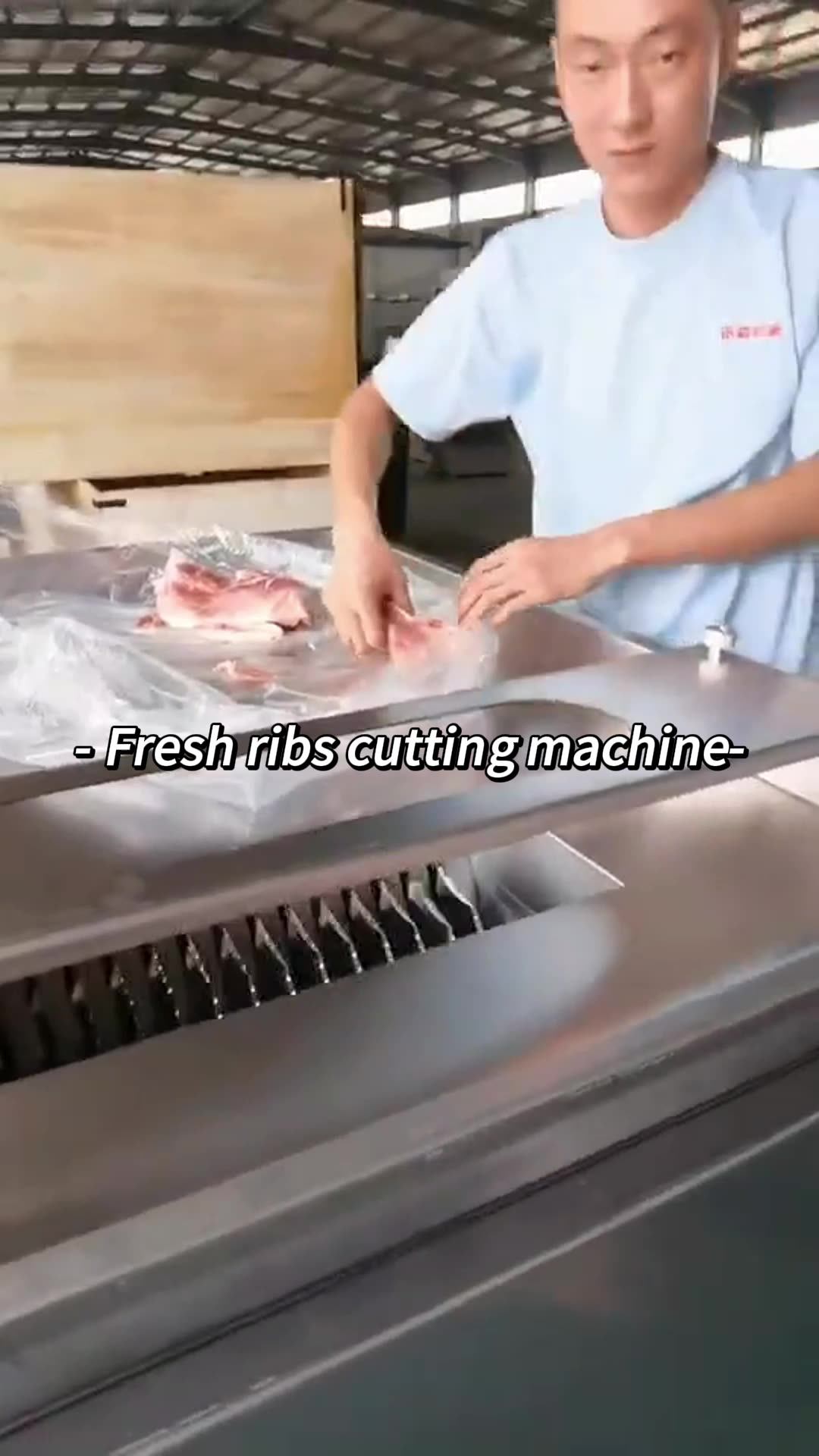 Industrial Pork Ribs Cube Cutter Cutting Machine Fresh Lamb Chops Dicer ...