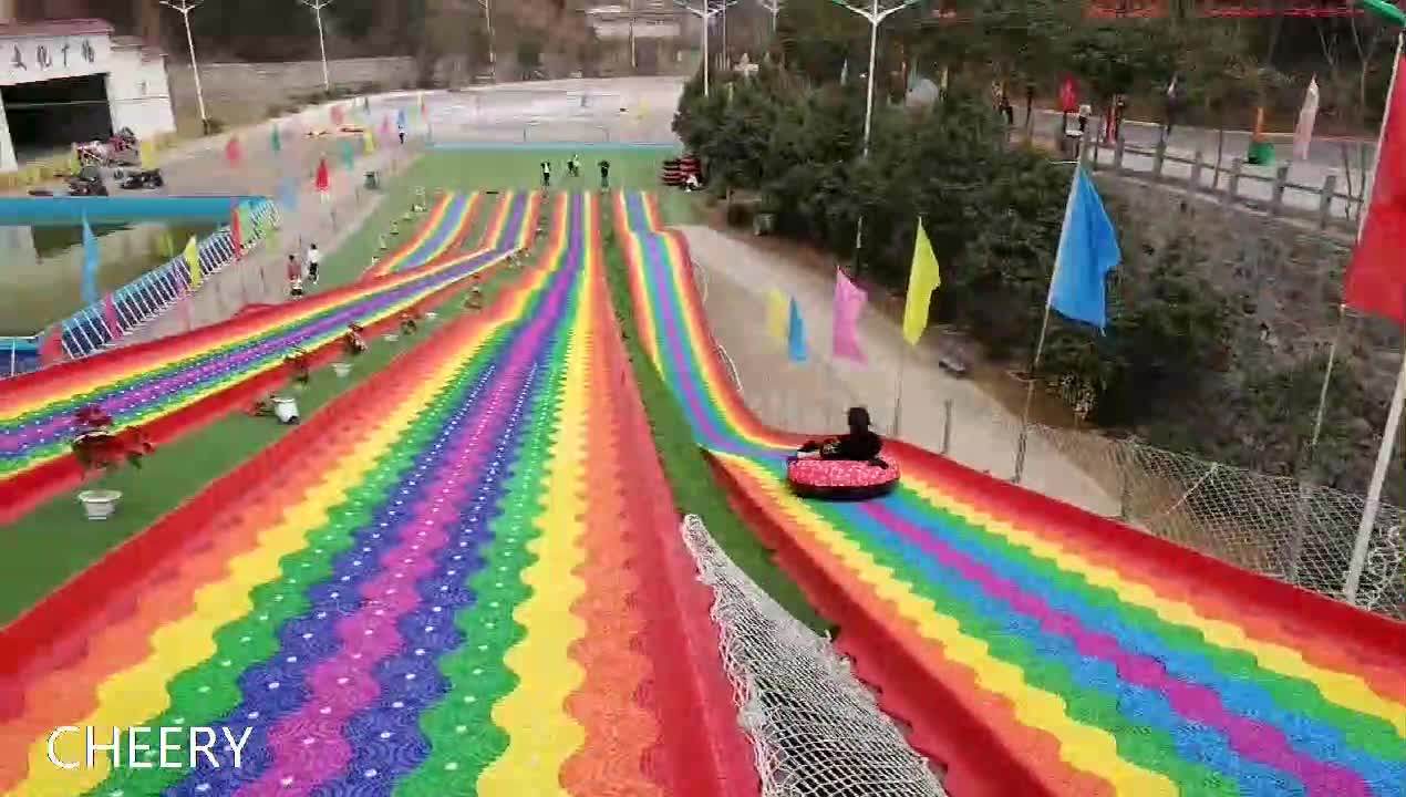 Popular Dry Skiing Slope Grass Skiing Grass Sliding Rainbow Slide ...