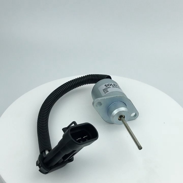 Engine Fuel Stop Flameout Solenoid Valve 6691498 6691313 Fits Bobcat ...