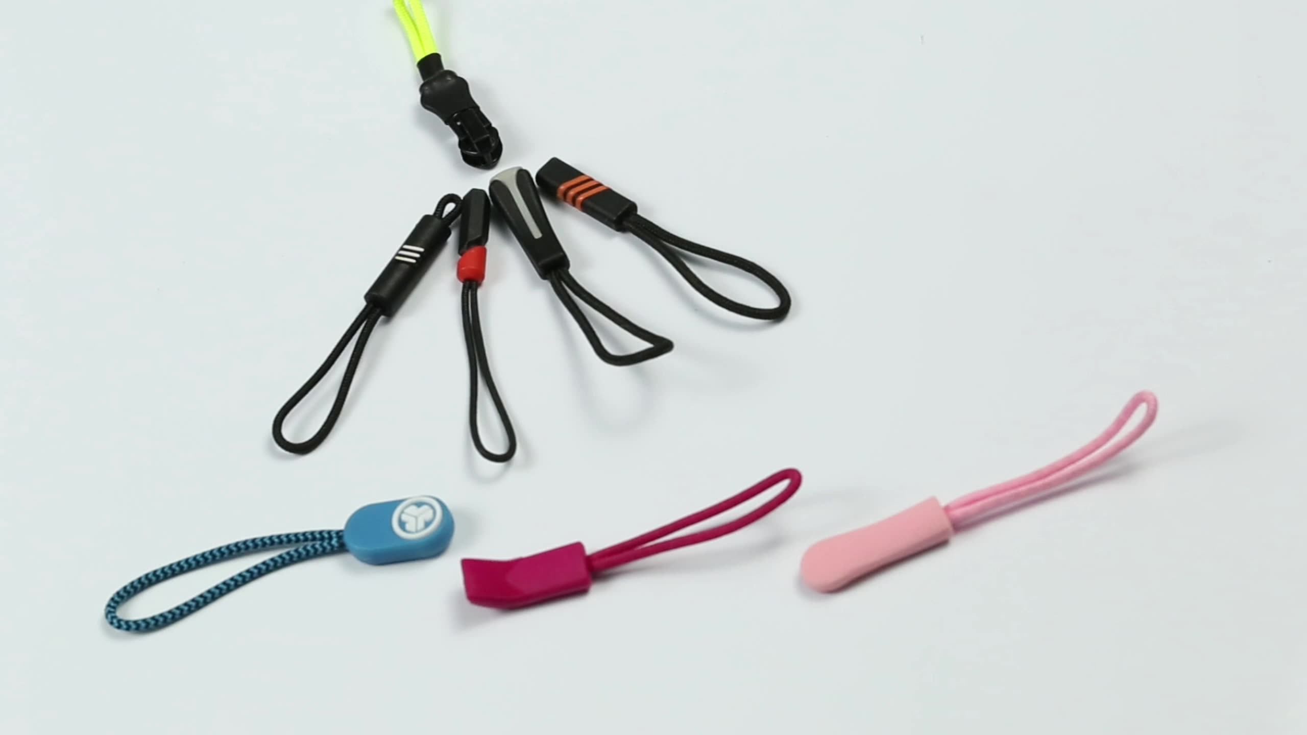 Rapid Custom Colorful Soft Pvc Zipper Pull Clothing Rubber Plastic ...
