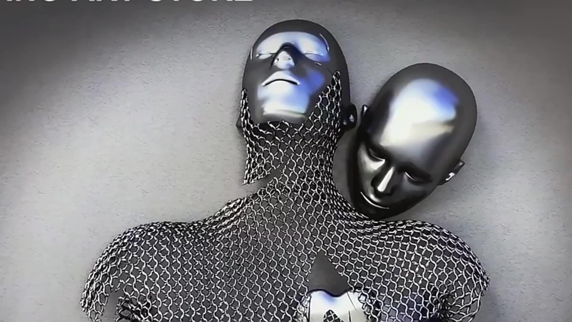 Modern Love Statue Poster Print Wall Picture Nordic Metal Figure ...