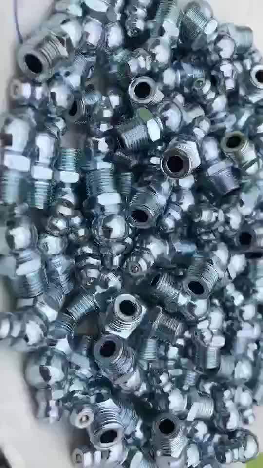 Din71412 German Type Grease Nipple Fitting M6x1 45degree - Buy Grease ...