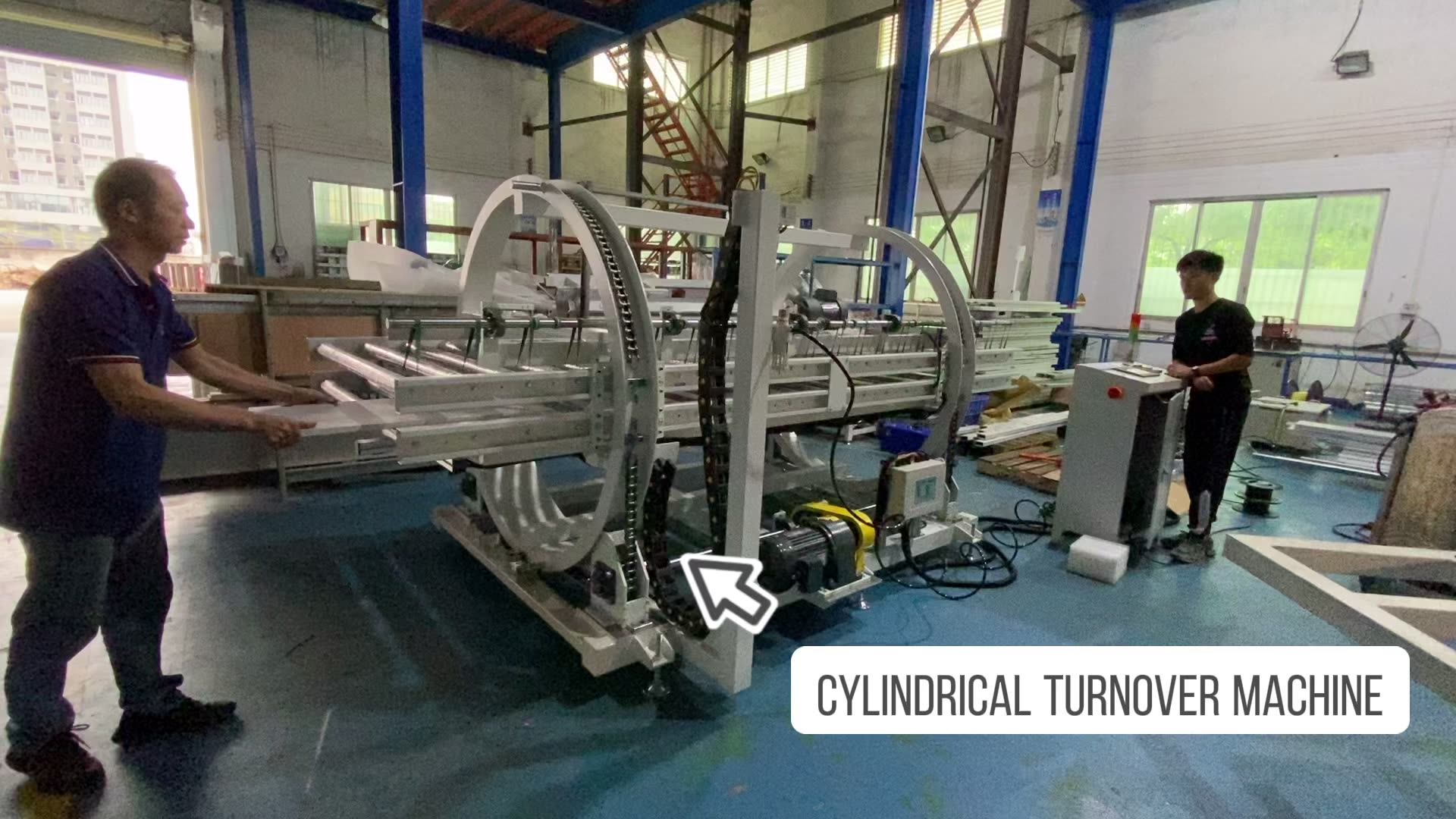 Wooden Door Production Line With Conveyor With 180 Degree Steering ...