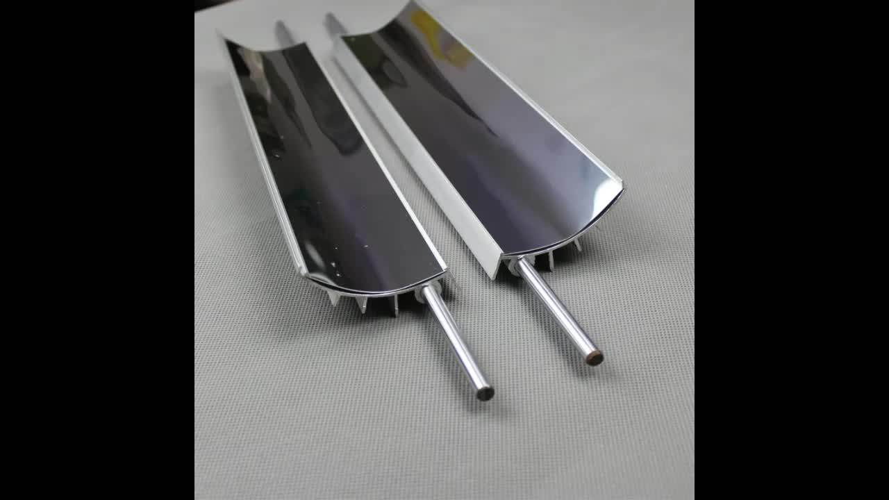 Factory Supply Aluminum Uv Light Reflector Shade Uv Lamp Slivery Shade ...