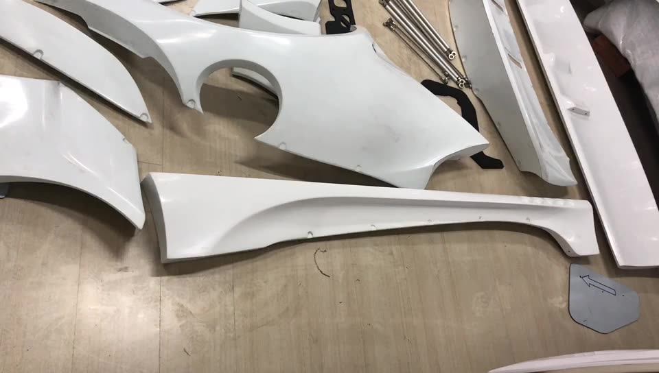 Supra A90 Frp Wide Body Kit For Toyota Supra (a90) V1.5 Rear Wing ...