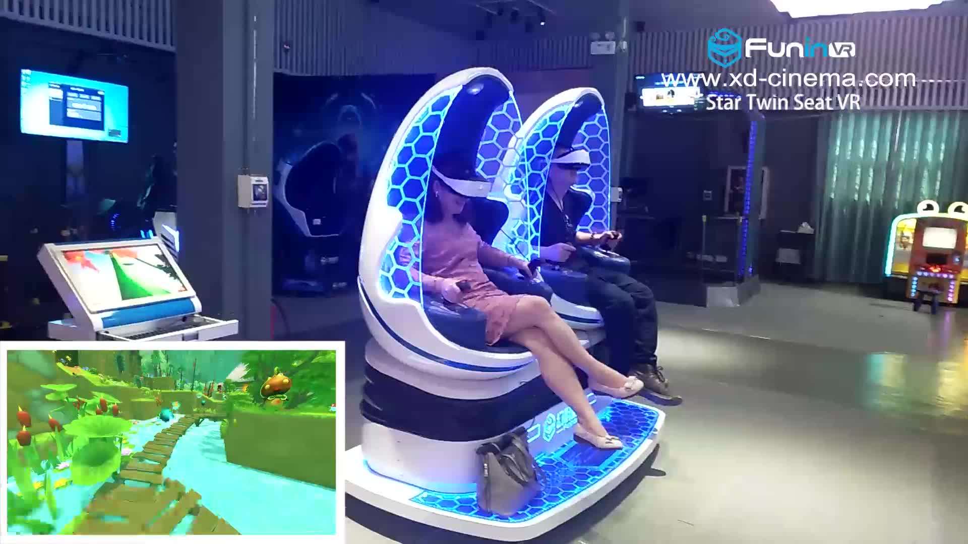 Dynamic 360 Degree Interactive Vr Simulator Experience Virtual Reality ...