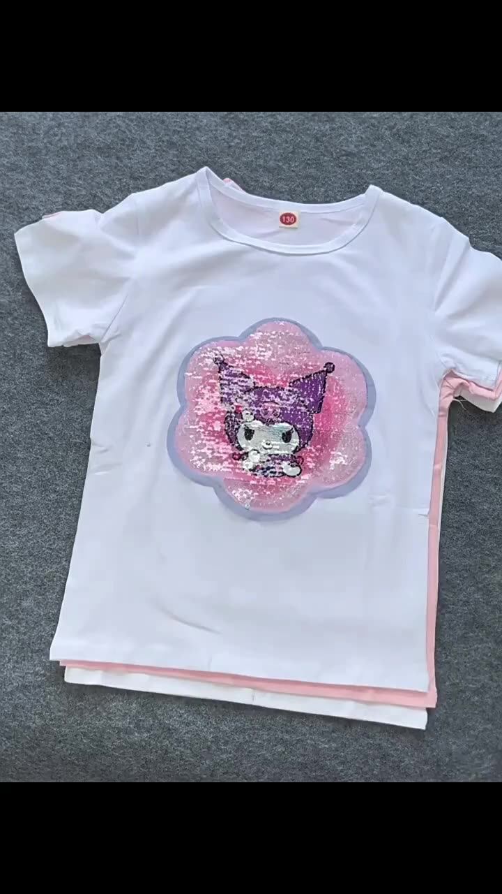 Custom Printing Solid Color Unisex Kids Top Clothes Cotton Comfortable ...