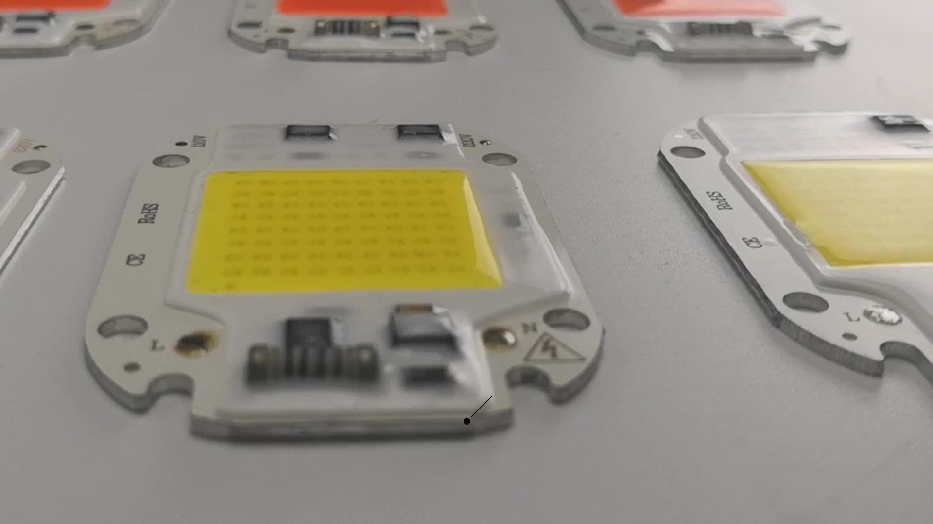 Led Smd2835 Chip Beads Led Lamp 50w 100w Smart Ic Ac220v For Outdoor ...