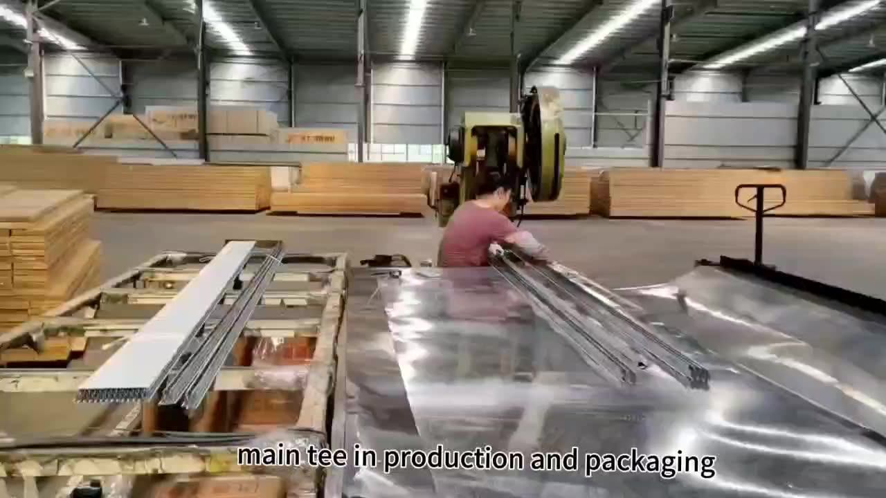 Drywall Metal Channels Profile Materials Ceiling T Bar T Shaped Ceiling ...