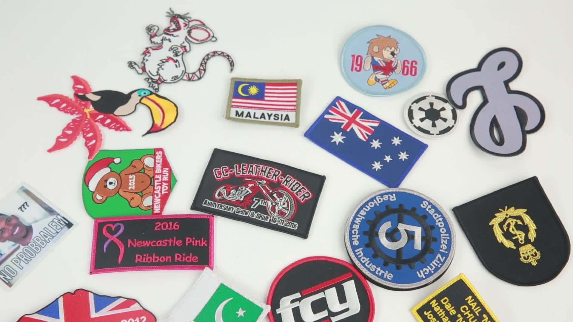 Motorcycles Custom Logo Patch Embroidery For Jacket - Buy Embroidery ...