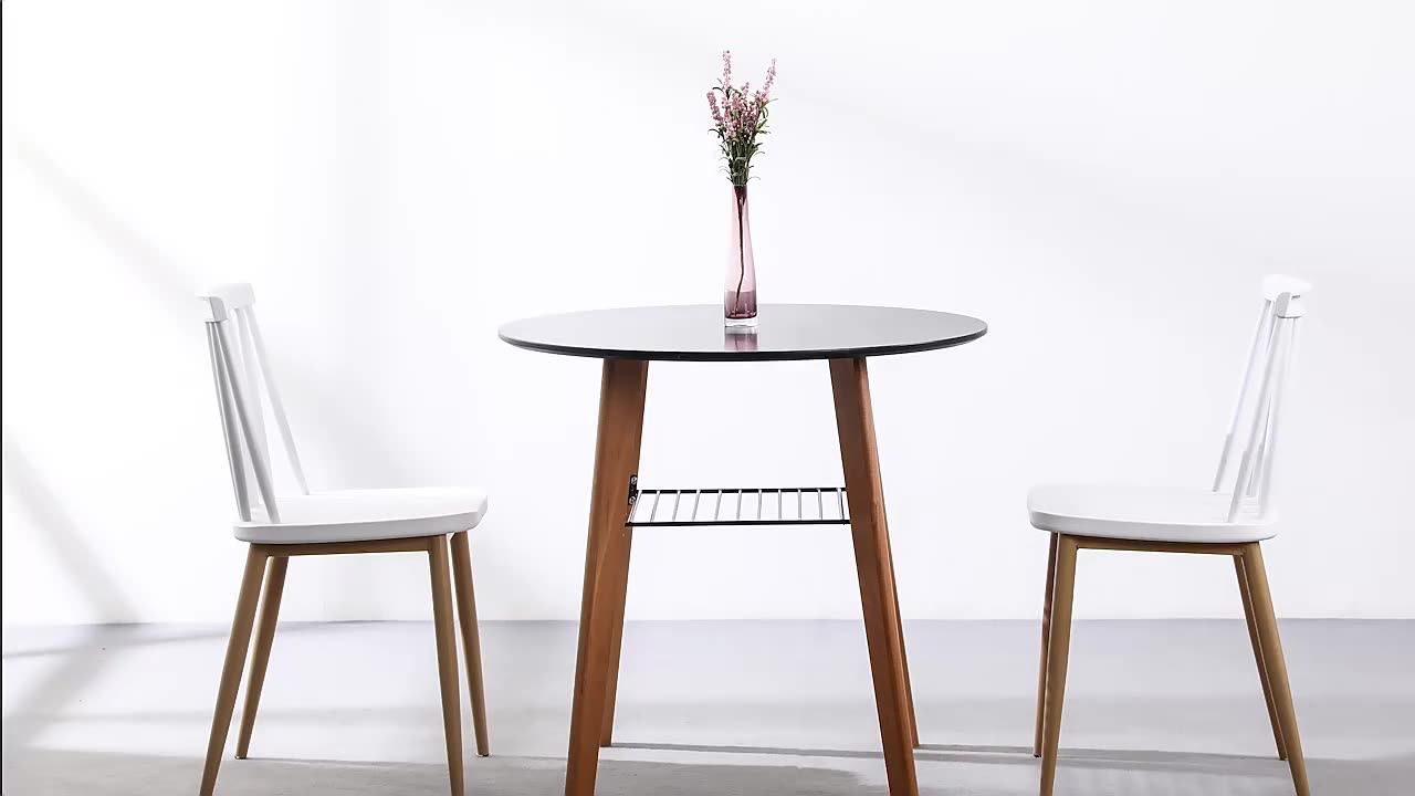 White Wax Wood Y-shaped Study And Office Wooden Chairs Nordic Solid ...