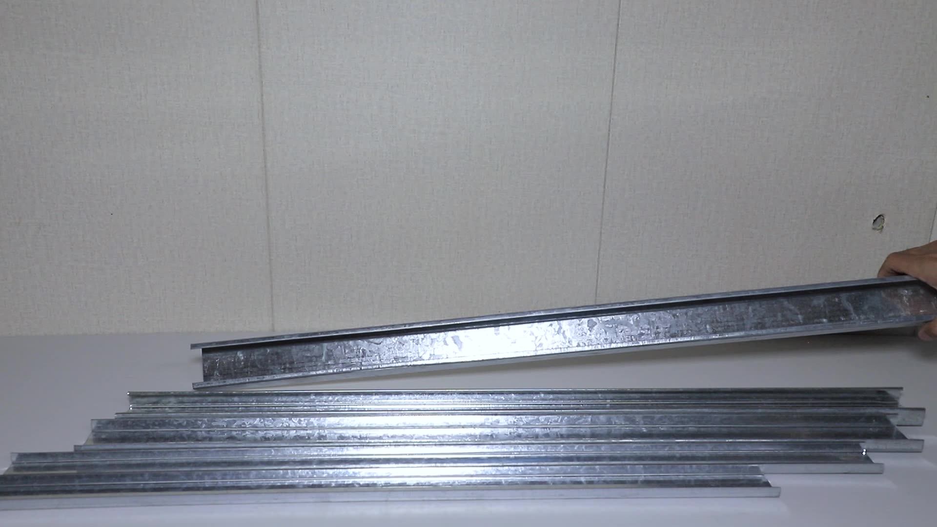 Suspended Ceiling Grid Furring Channel Metal Stud For Drywall Steel ...