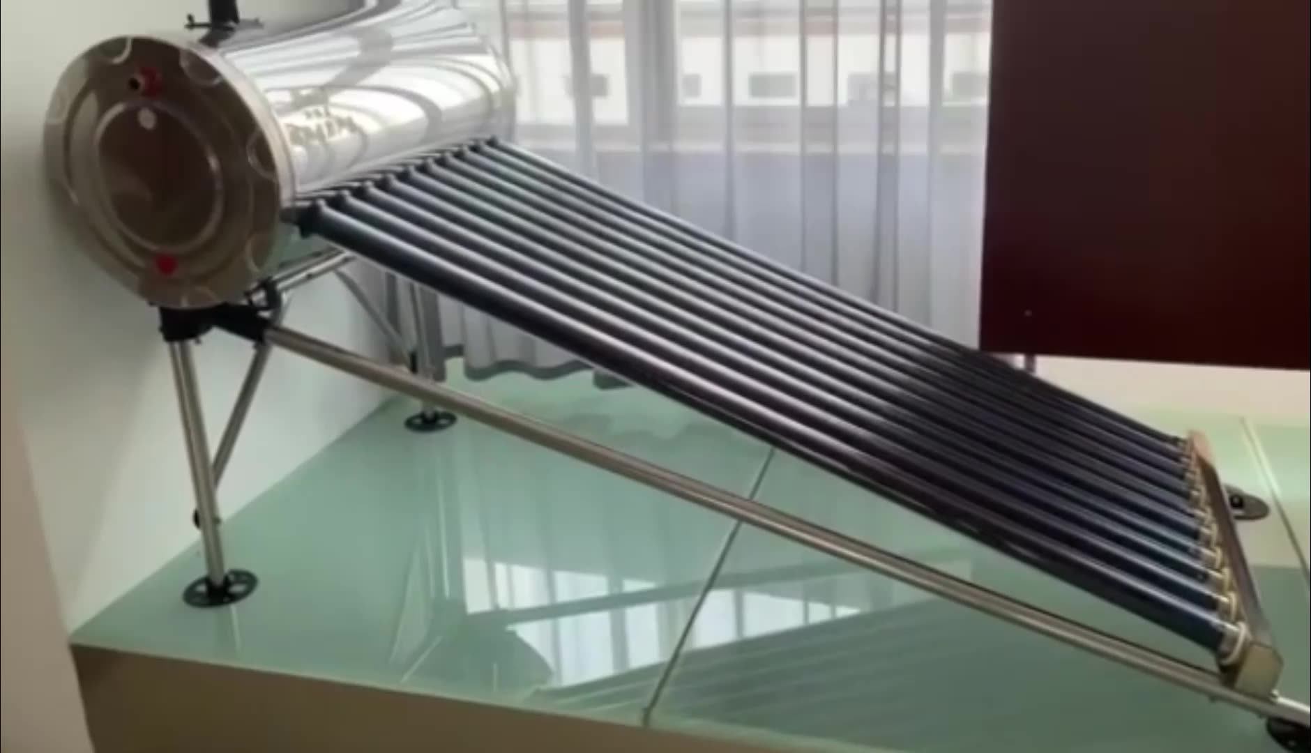 Jiadele Rooftop Solar Water Heating Hot Water System Solar Collector ...