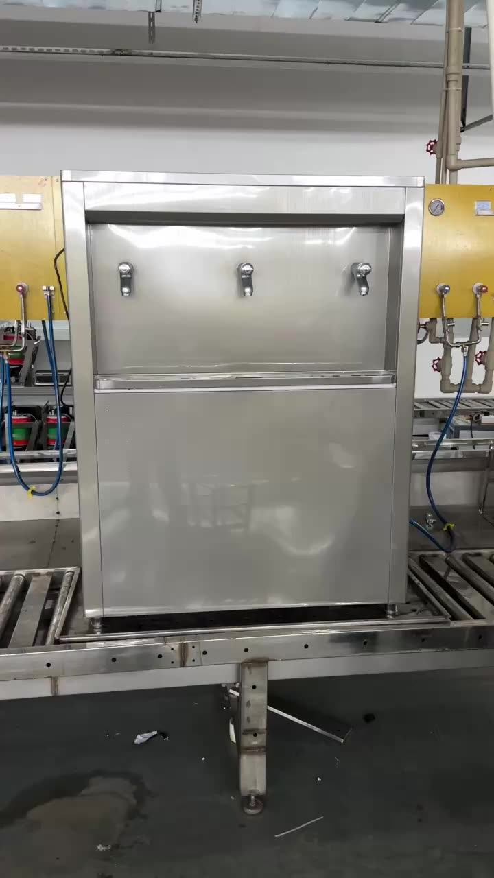 Large Output Capacity Freestanding Water Cooler Instant Cooling System ...