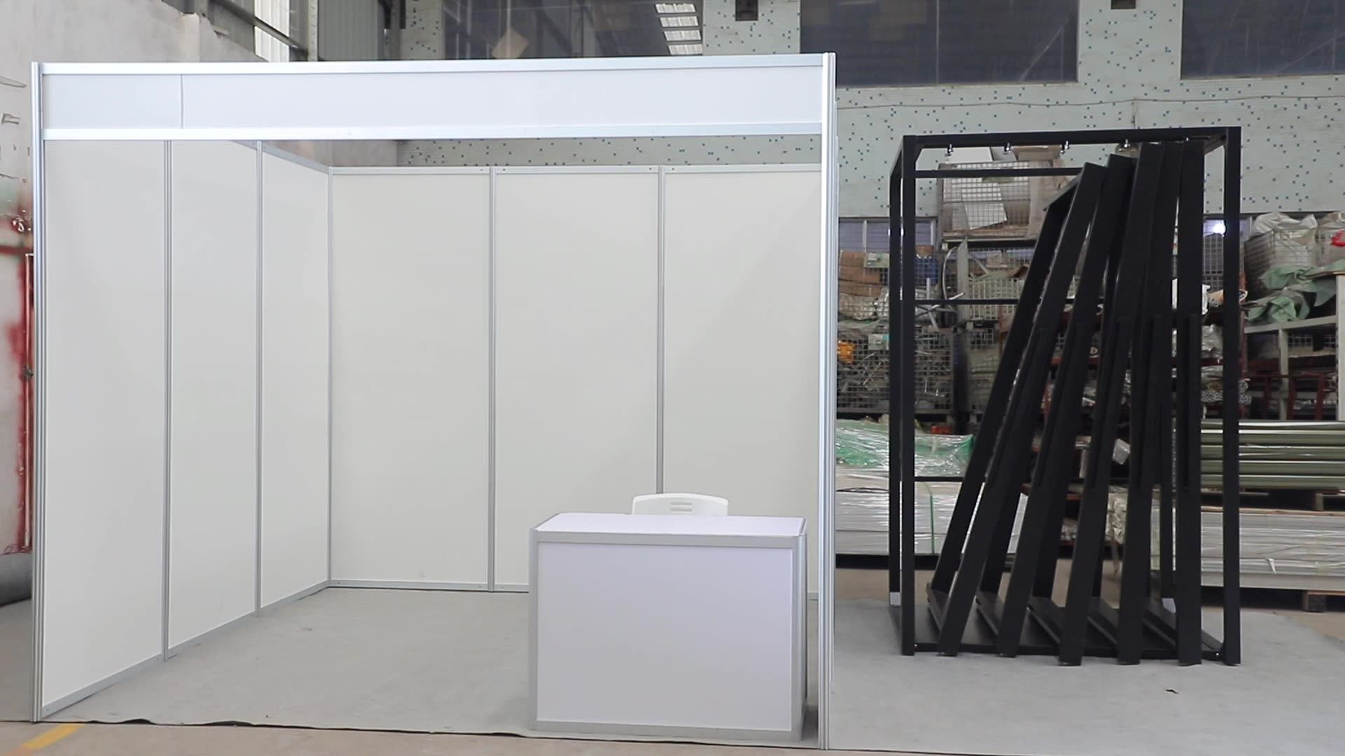 Hebang Modular System Display 8-way Aluminum Profile Shell Scheme Booth ...