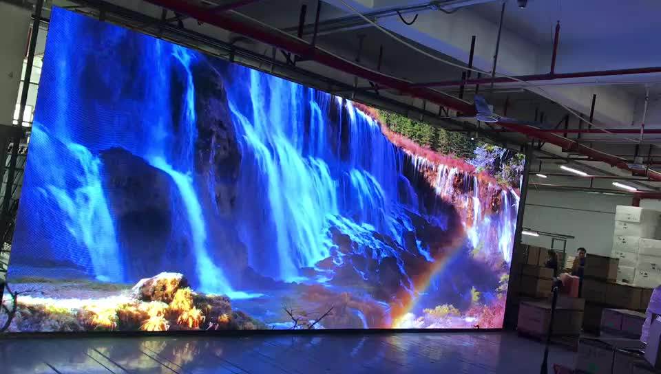 Indoor Led Video Screen Rental P3.91 Smd Running Led Display 250mm ...