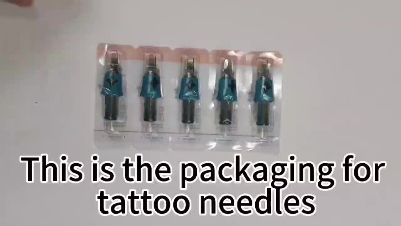20pcs/box Professional Wholesaletattoo Cartridge Needle With Rubber ...