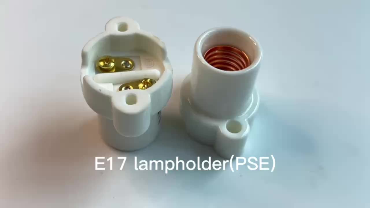 E17 Ceramic Lamp Holders Ceiling Lamp Base Bulb Sockets 1a 250v Led ...