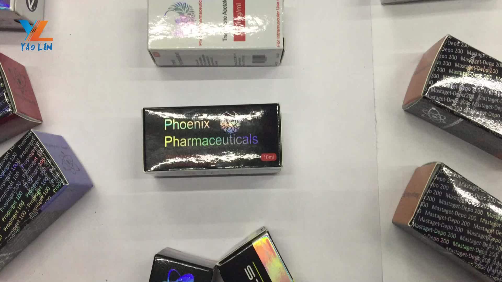 Pharmaceutical Usage Offset Printing Uv Lamination Vial Paper Box - Buy ...