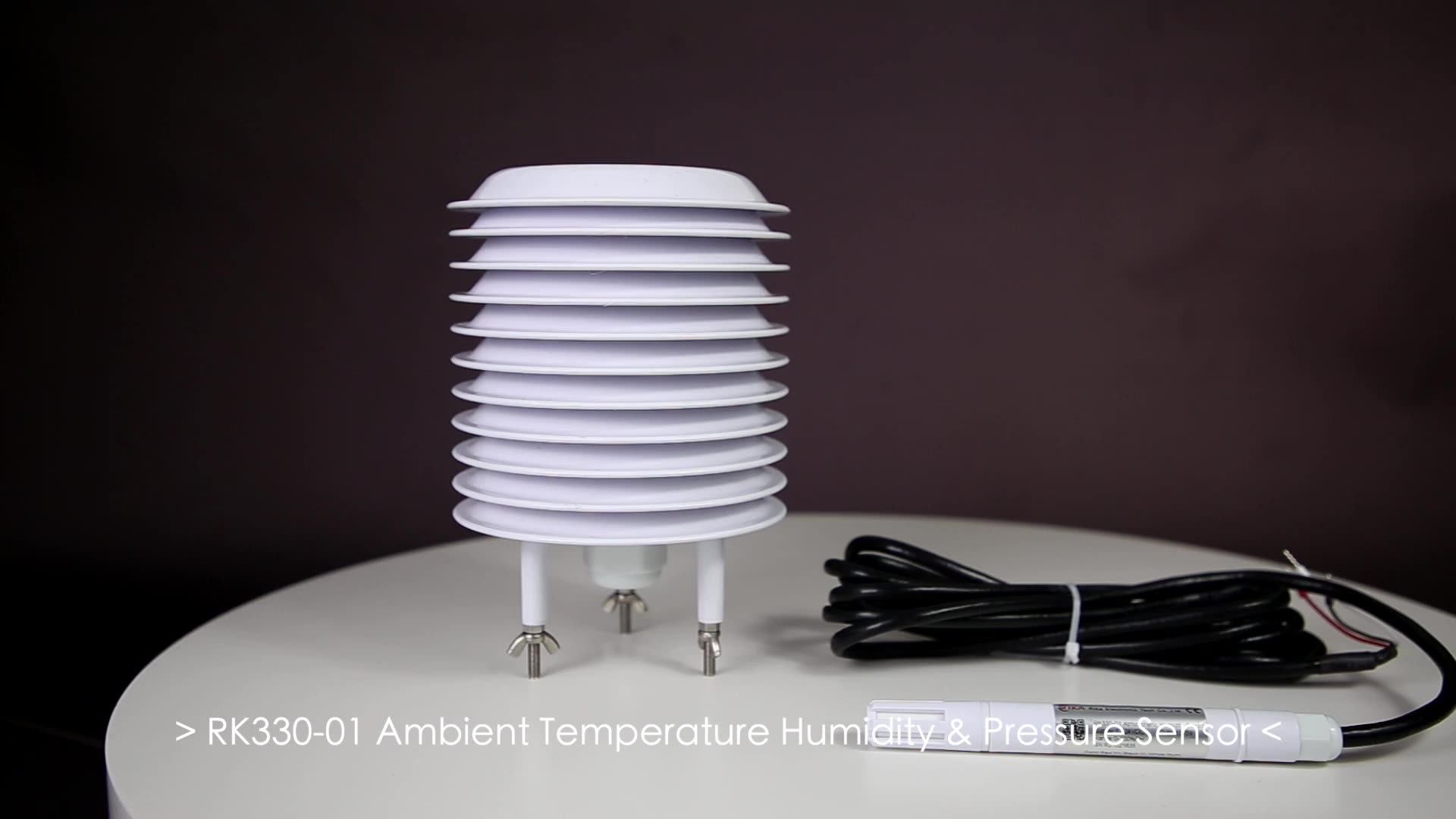 Rk330-01 Outside Online Air Temperature Humidity Sensor Rs485 Output ...