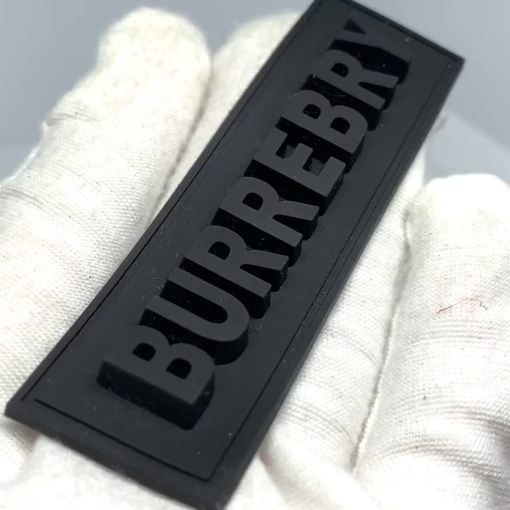 Fashion Design Custom 3d Brand Logo Pvc Rubber Silicon Patches For Hat ...
