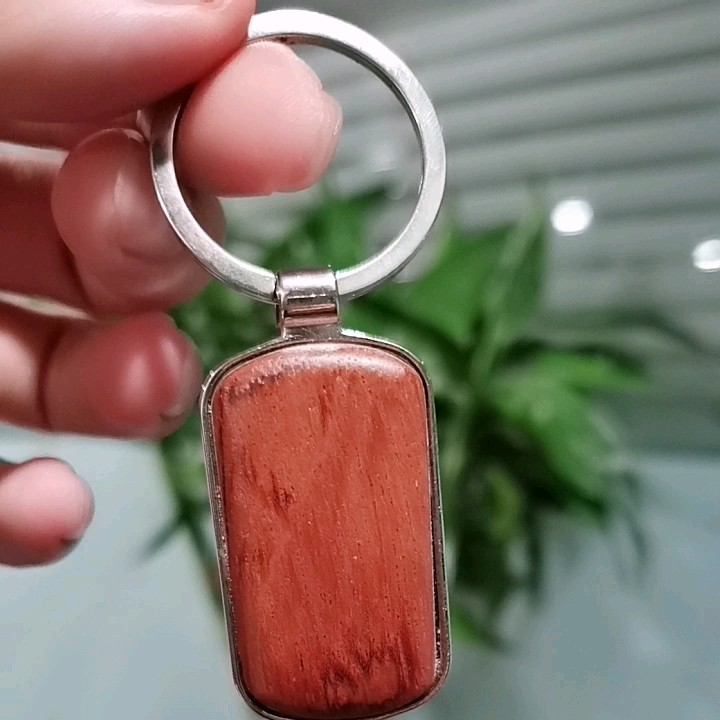 Gdfatree Souvenir Plain Key Ring Holder Keyring Carving Engraved Custom ...