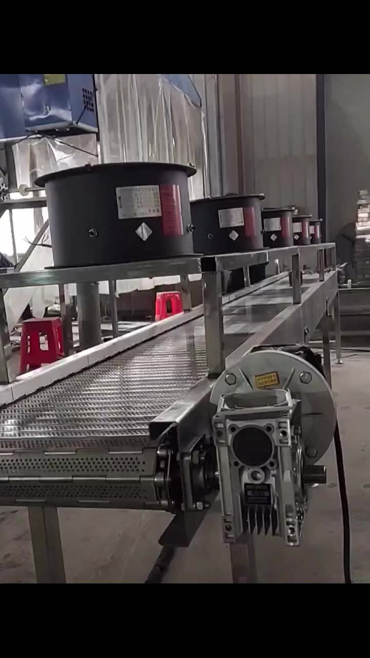 Stainless Steel Cooling Conveyor Machine Stainless Steel Conveyor Mesh ...