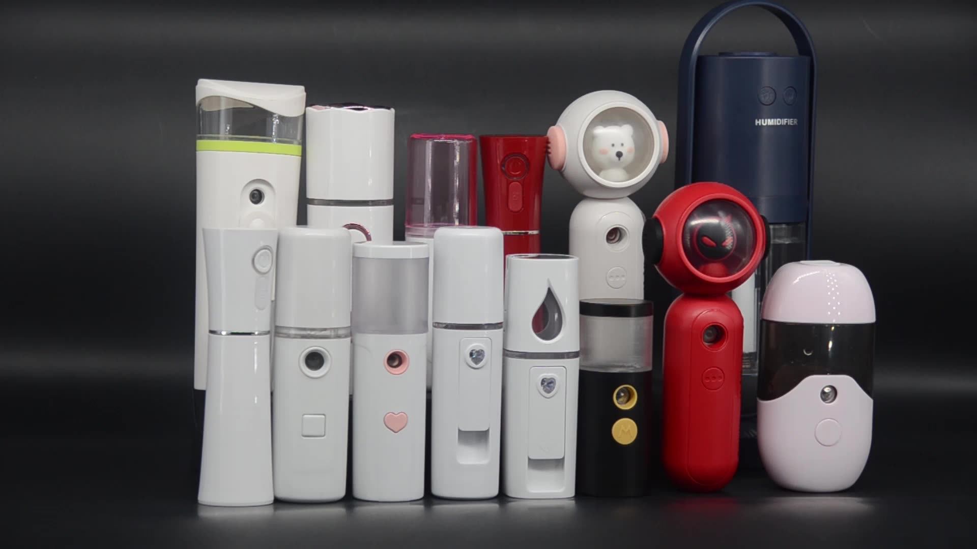 Mini Portable Nano Mist Sprayer Facial Led Nanos Body Nebulizer With ...