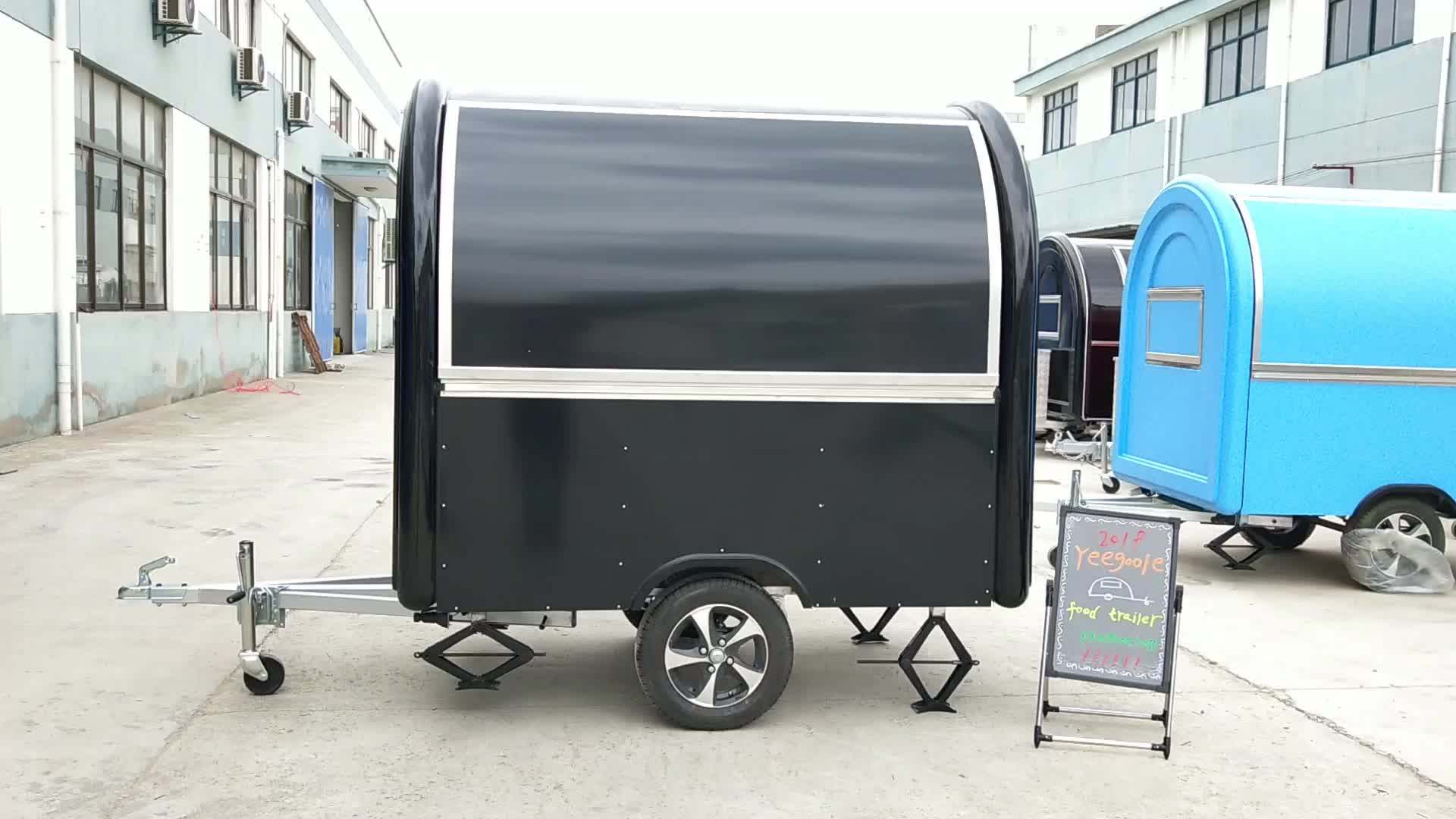 Oem Food Truck/mobile Food Carts/food Van Caravan Fast Food Vending ...