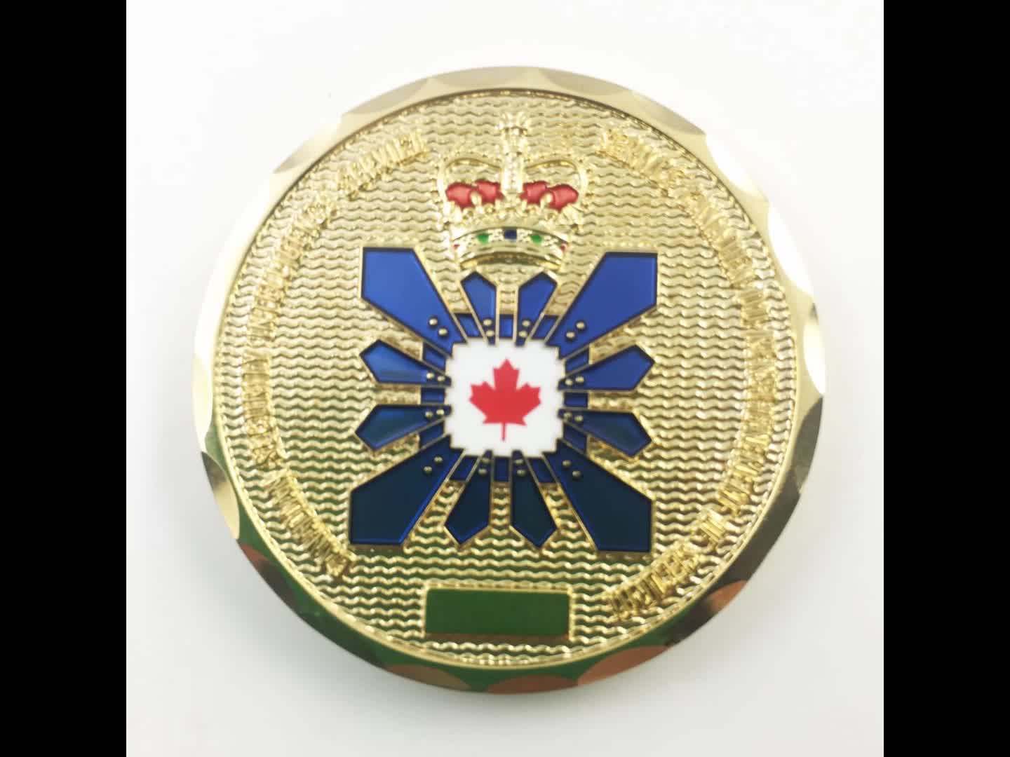 High Quality Canada Challenge Coin/royal Canada Challenge Coin/canada ...