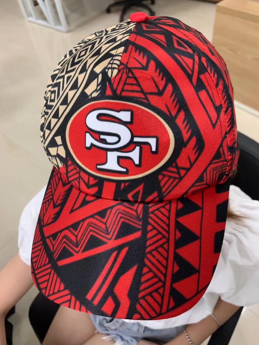 Polynesian Tribe Samoan Design Cycling Fishing Hiking Sport Cap Custom ...