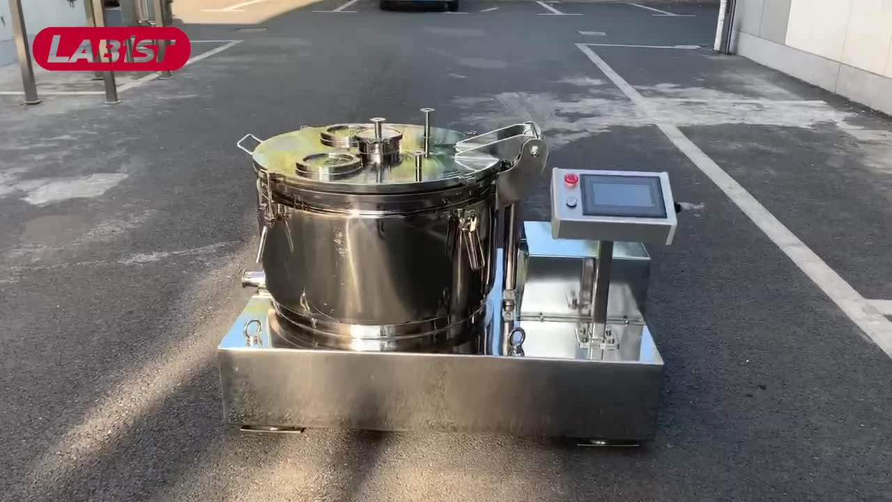 Industrial Plant Herb Oil Cold Ethanol Extraction Extract Centrifuge ...