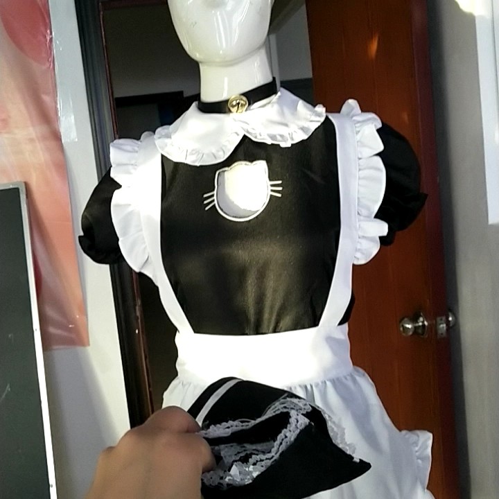 Plus Size Cat Maid Oktoberfest Outfit Cosplay Sexy Lolita Anime Cute ...