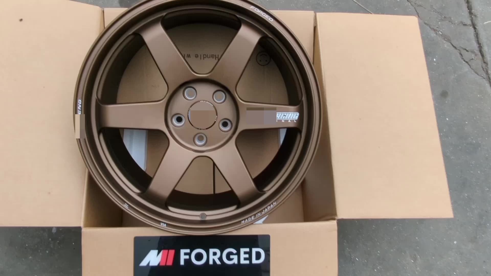 5x100 5x112 5x114.3 17 18 19 20 Inch Forged Car Rims Bronze Forged ...