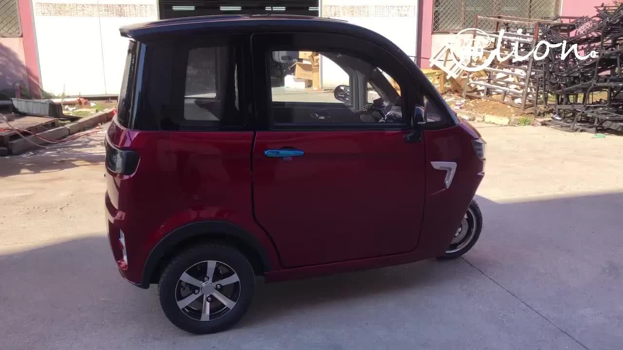 Elion A1 2023 Factory Price Adult 3 Wheel 3 Seater Electric Car Light ...