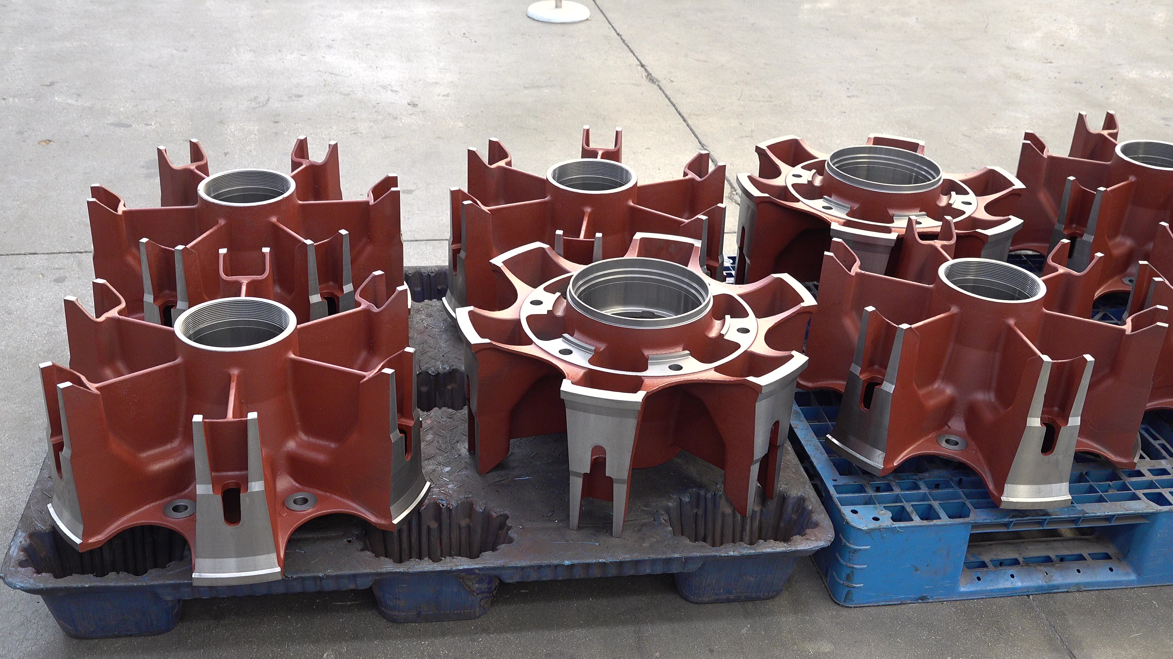 Trailer Part 24" 6 Spoke Spider Six Spider Hub 0332886060 604202158 ...