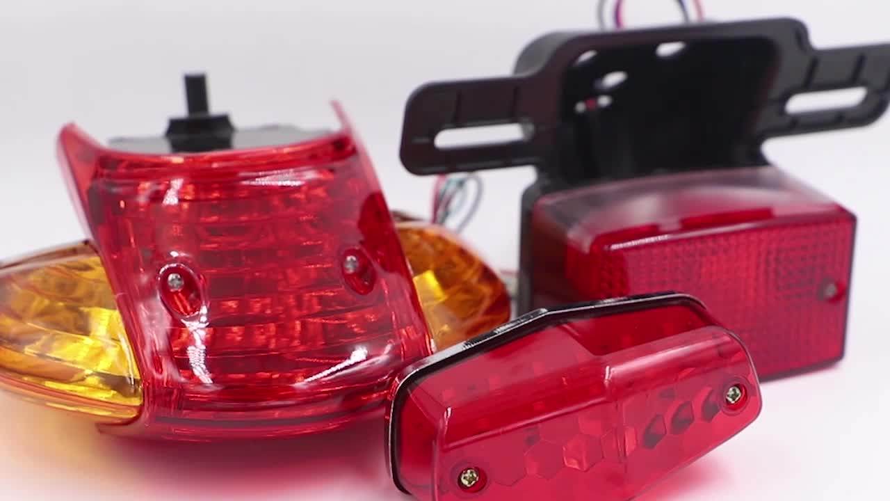 Motorcycle Turning Signal Light Round Motorcycle Winker Lamp For Suzuki ...