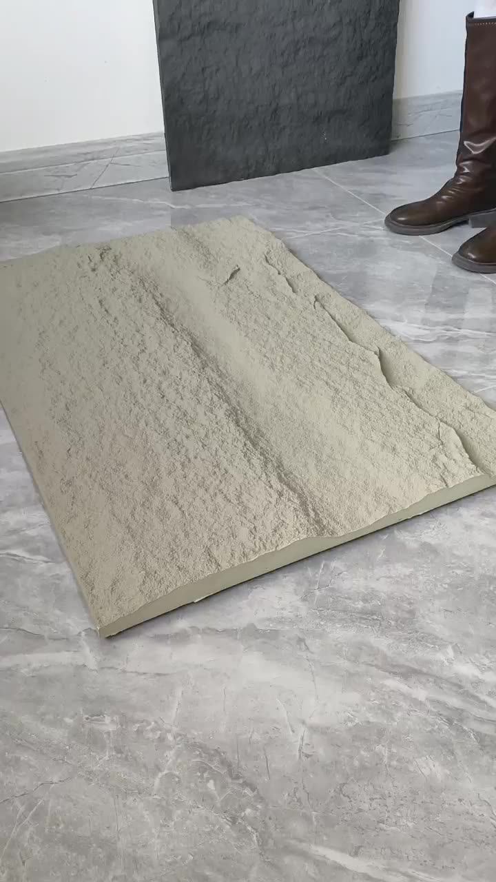 Artificial Split Stone Polyurethane Pu Foam Wall Panel Outdoor 3d ...