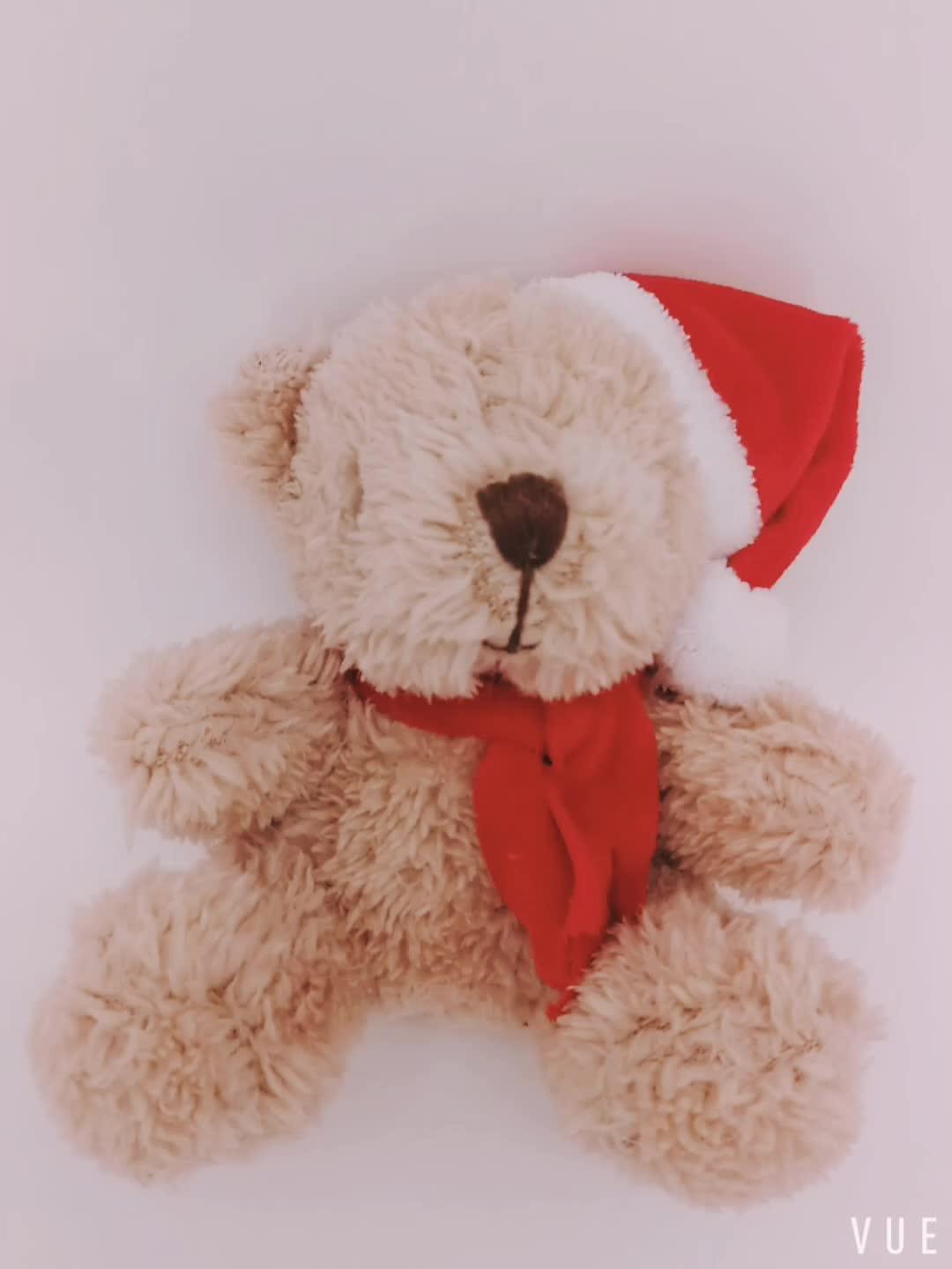 New Cute Plush Christmas Toys For Kids Navidad Christmas Teddy Bears ...