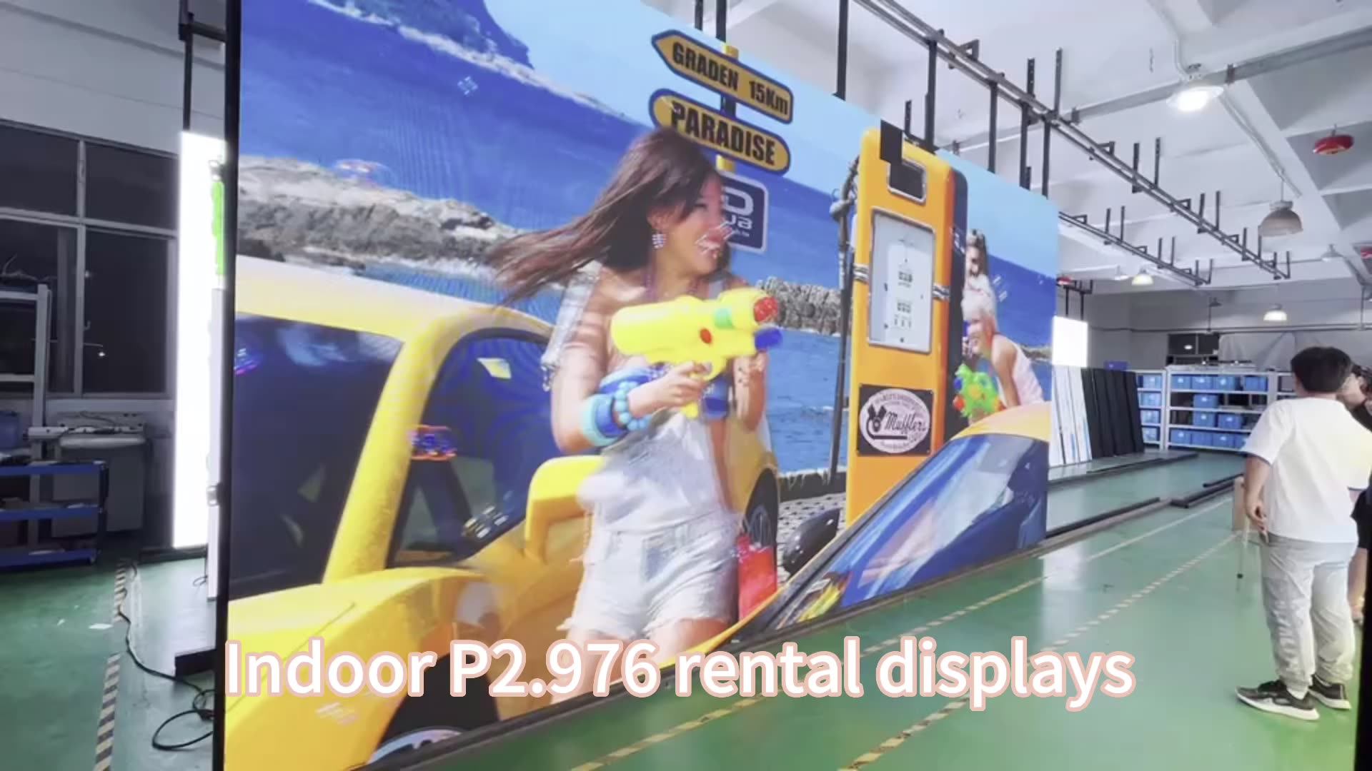 Uhled Indoor Outdoor Giant Stage Background Led Video Wall P2.6 P2.9 P3 ...