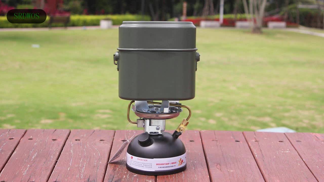 Outdoor Lightweight Portable Mini Burner Gasoline Camping Cooking Stove ...