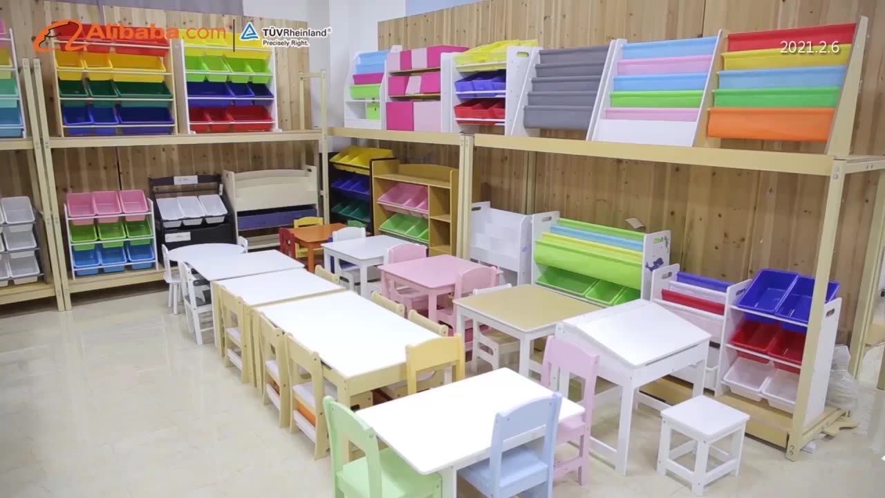 Modern Wooden House Shaped Children Book Storage Cabinet Kids Bookcase ...