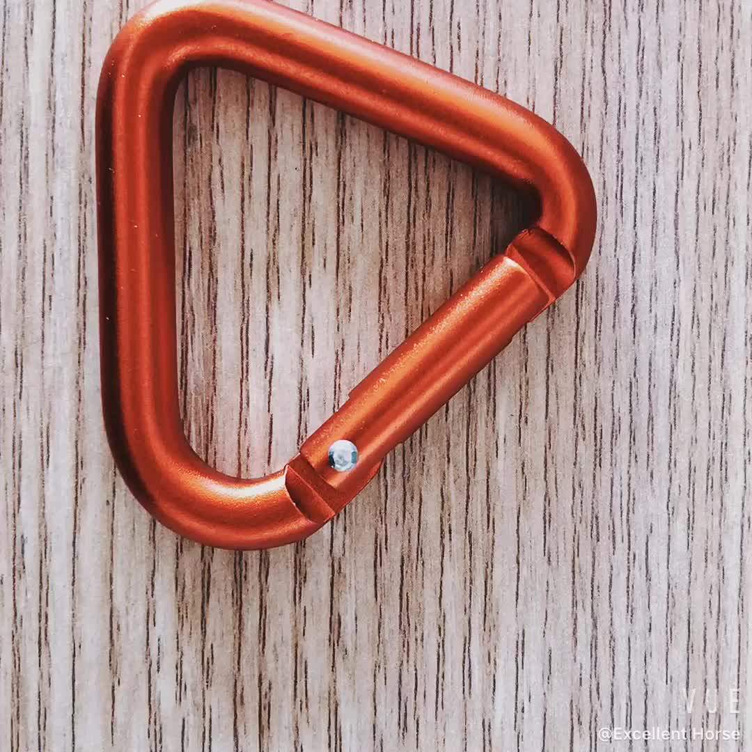 Aluminum Triangle Carabiner In Stocks - Buy Aluminum Carabiner,Triangle ...
